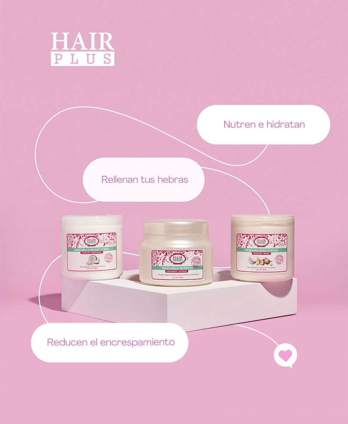 HAIR PLUS PRODUCTS | Hair Plus Productos